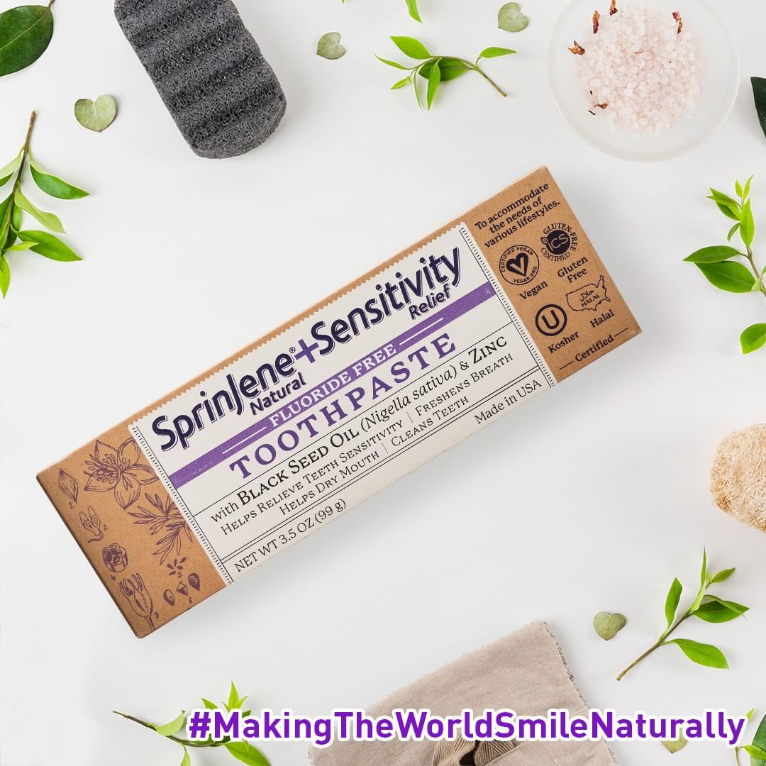 Natural Toothpaste for Sensitivity – Sprinjene
