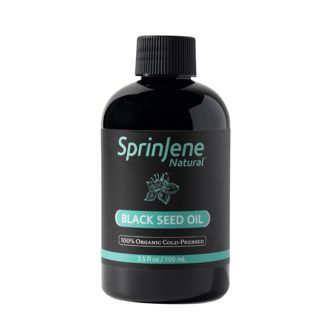 SprinJene Natural® 100% Organic Cold-Pressed Black Seed Oil – Sprinjene